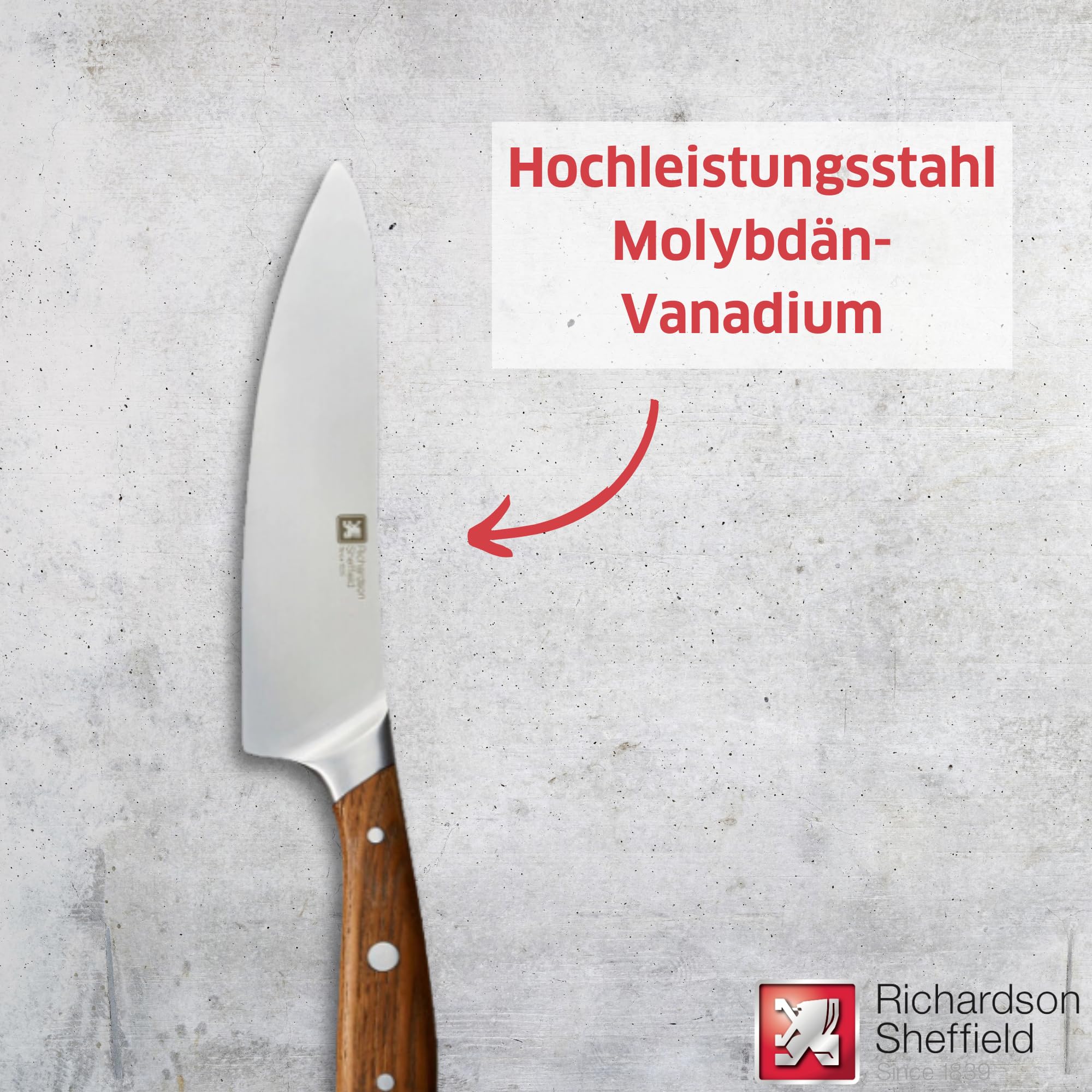 Richardson Sheffield Scandi 12.5cm Santoku Kife