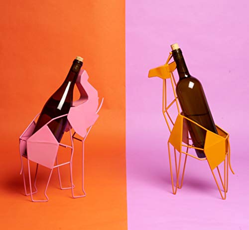 True Pink Elephant Wine TrueZoo Bottle Holders, Fits one Standard