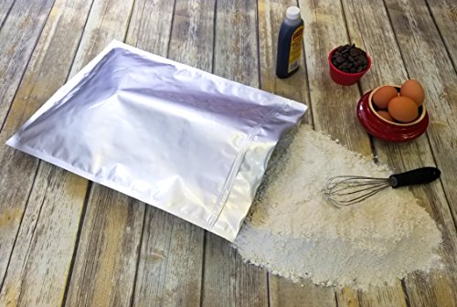 ShieldPro™ 2 Gallon Zip Seal (14"x20") 5 Mil Mylar Long Term Food Storage Bag (Heat Sealable) (50)