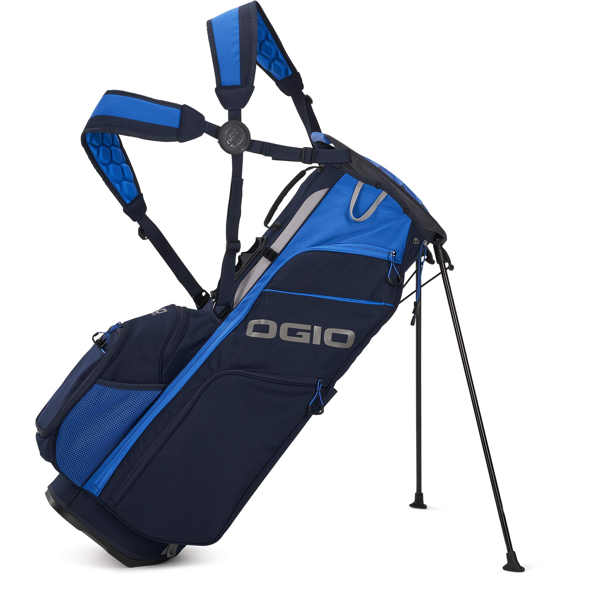 OGIO 2021 WOODE 8 Hybrid Stand Bag, BLUE