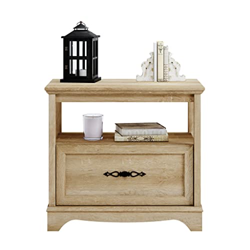 Sauder Adaline Cafe Lateral File, L: 33.11" x W: 20.23" x H: 29.92", Orchard Oak Finish