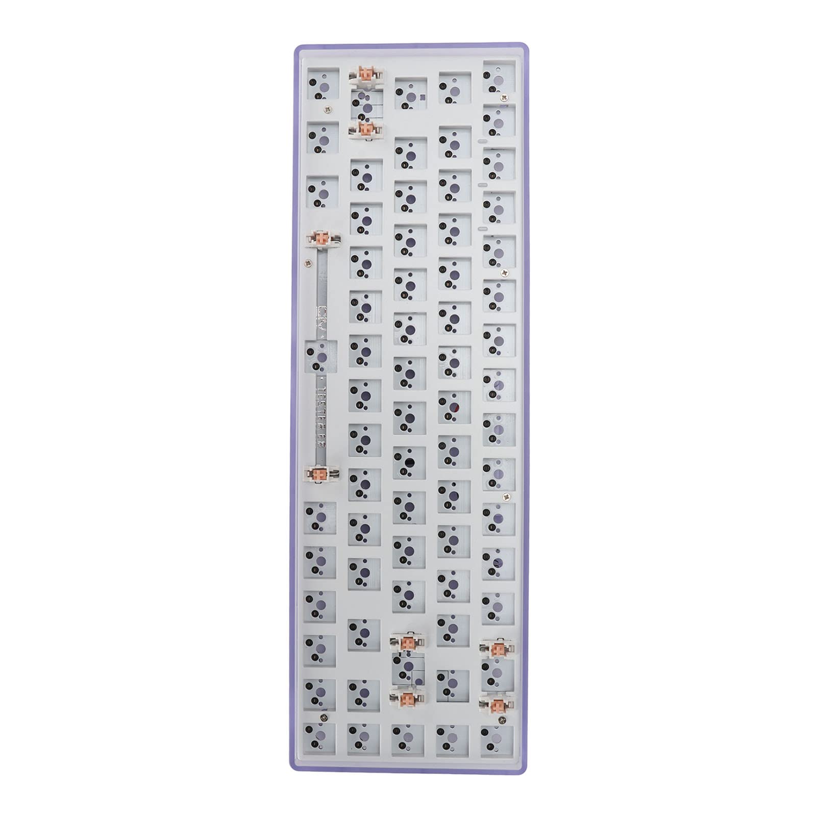 VBESTLIFE 68 Keys Modular Mechanical Keyboard, Wired Gaming Keyboard DIY Kit, 65% Layout, Switch Hot Swap, with Bottom Cotton, Custom Gaming Keyboard()
