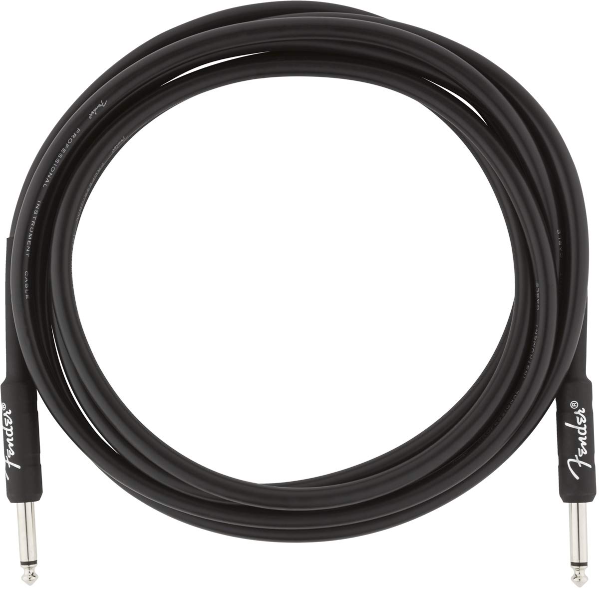 Squier Affinity Series Stratocaster Electric Guitar, Charcoal Frost Metallic, Laurel Fingerboard & Professional Series Instrument Cable, Straight/Straight, Black, 10ft