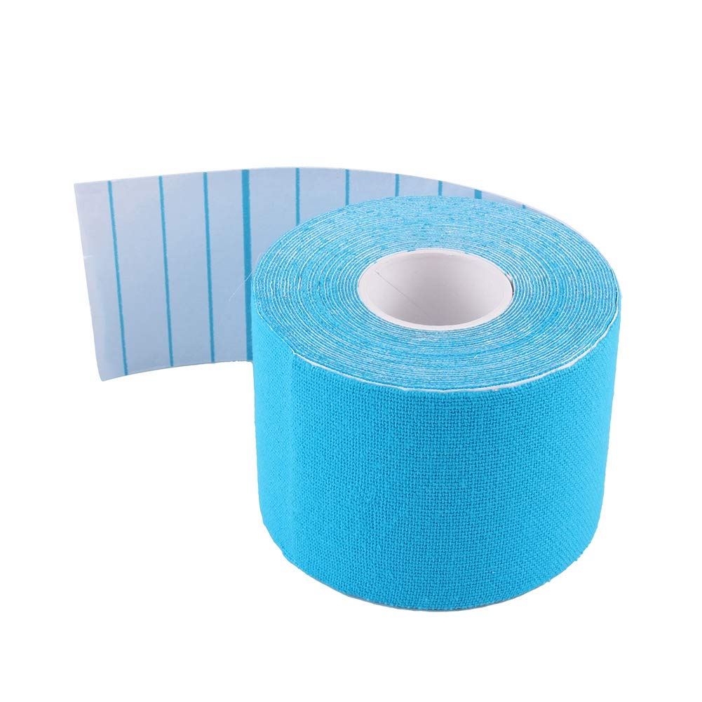 Pwshymi 5cm*5m Kinesiology Tape Elastic Therapeutic Sports Tapes Athletic Physio Muscles Strips for Knee Sportinggoods