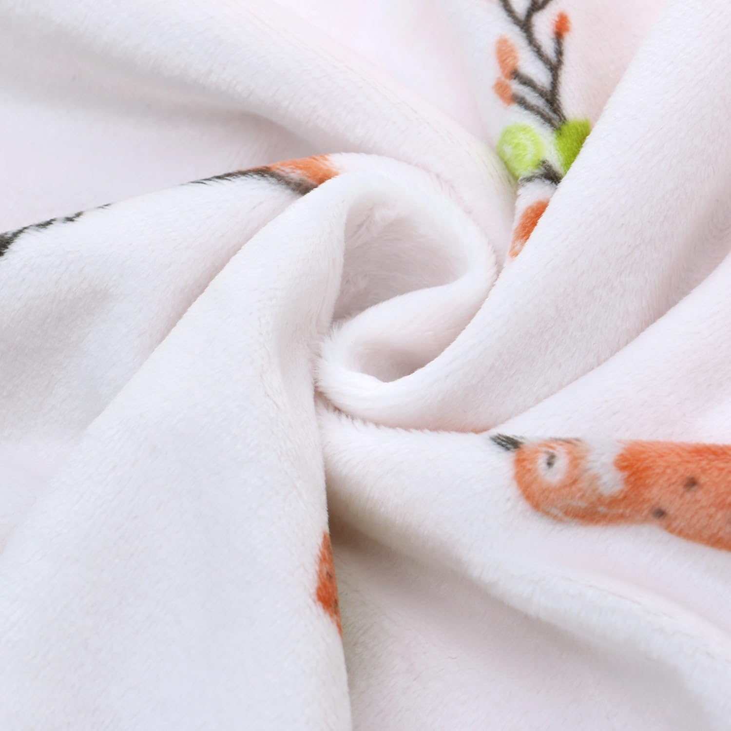 Micro Soft Plush Baby Blankets for Boys Girls Double Layer Toddler Baby Bed Blankets Throws with Raised Dots for Stroller Crib Shower Gifts (Pink Bird, 30x40 Inch)