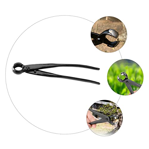 VILLCASE Bonsai Crystal Ball Scissors Round Concave Edges Pliers Branch Knob Cutter Concave Branch Cutter Pruners Tools Gardening Pruning Shears Japan Spherical High-carbon Steel