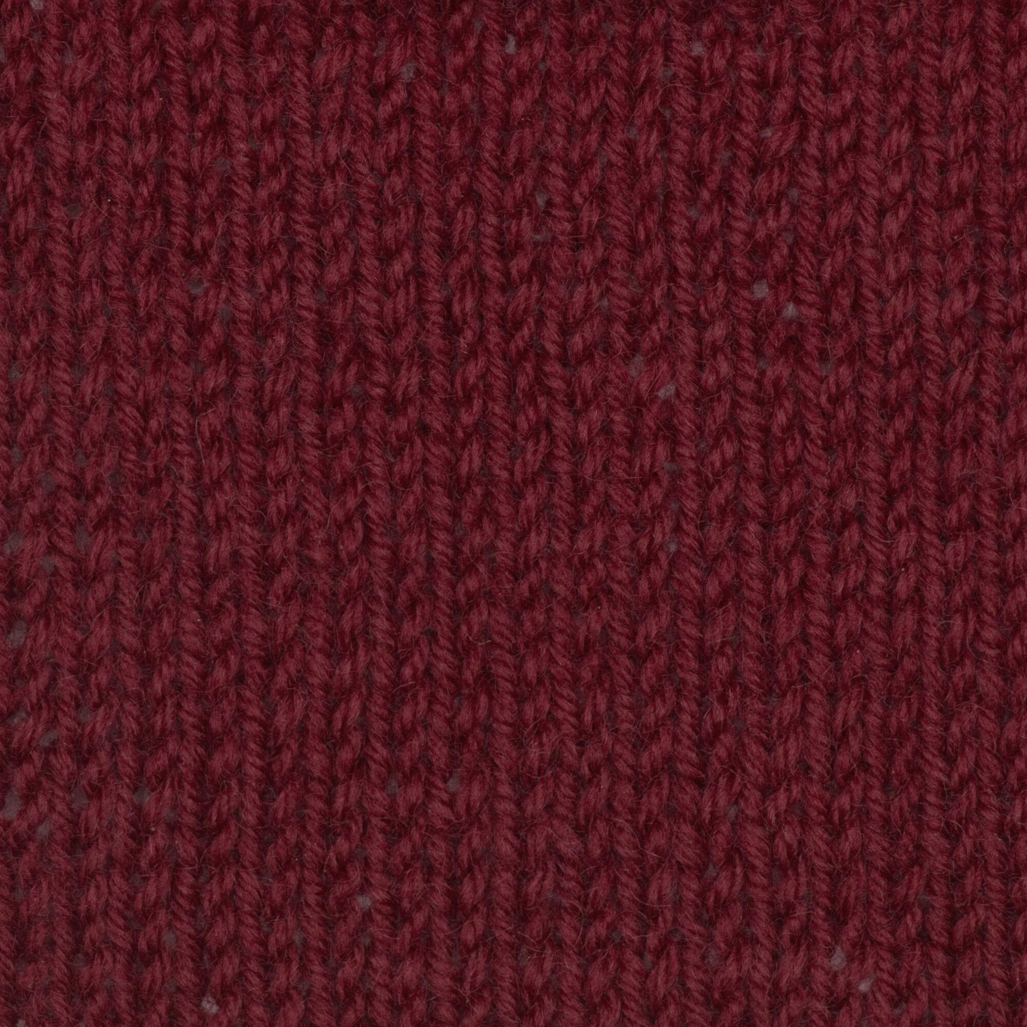Patons Yarn Classic Wool DK Superwash Yarn - Gauge 3 Light - 100 Wool - (3-Pack) - Claret - Plus Pattern - for Crochet, Knitting, and Crafting