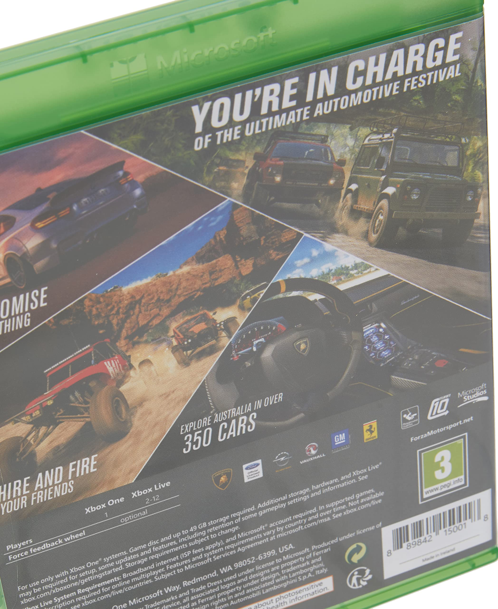 Microsoft Forza Horizon 3 (Xbox One)