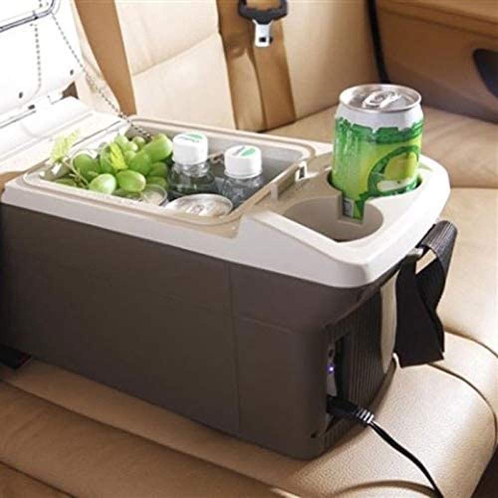 N/A Compact Personal Fridge Cools Heats Great for Bedroom Office Car Dorm Portable Makeup Skincare Fridge