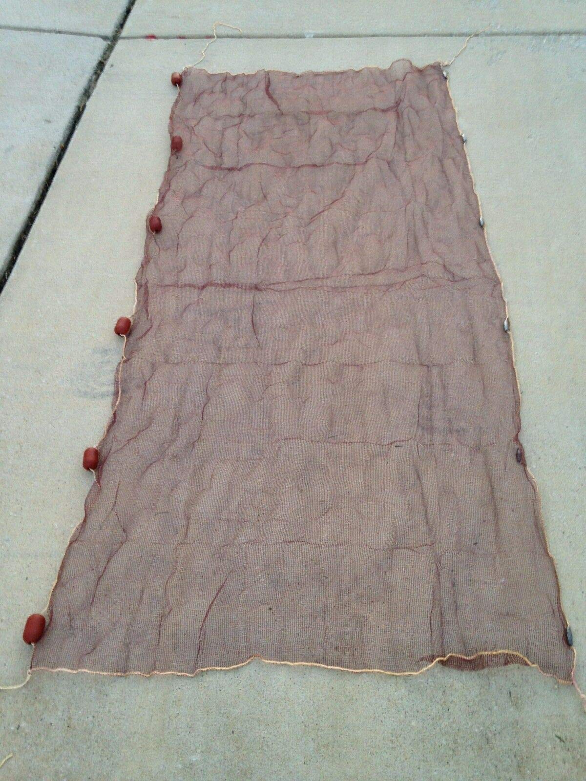 Tackle Factory New Minnow Seine, 4' x 8' Seine Net 18inch Mesh