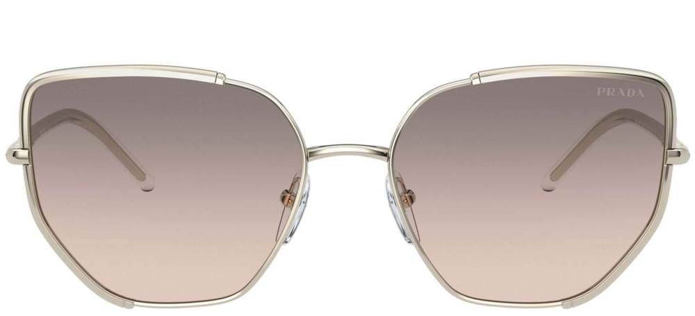 Prada PR 50WS Women's Sunglasses Pale Gold/Pink Gradient Grey 58