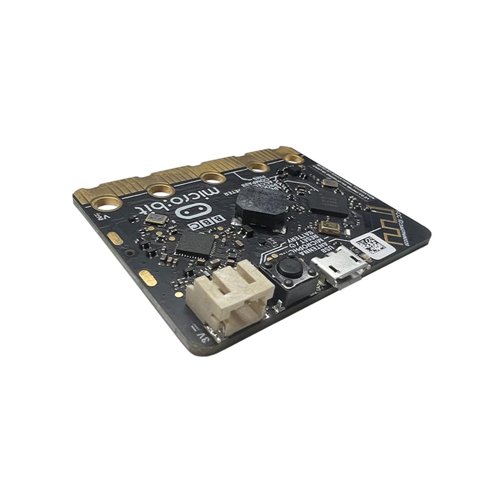 youyeetoo BBC Micro:bit V2.2 Development Board, Education Programming Learning STEM Kit for Teenager, School DIY Projects,Compatible with Microbit V1, MicroPython (Basic Bundle)