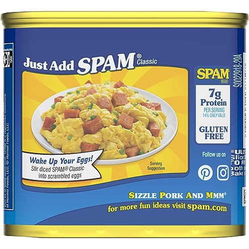 Spam Classic, 12 Ounce Can (Pack of 12)