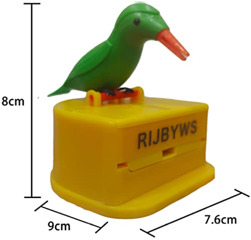 RIJBYWS Bird Toothpick Dispenser£¬Telescopic Automatic toothpick dispenser£¬Cute Toothpick holder decoration the kitchen, home,party, fun gifts for children parents