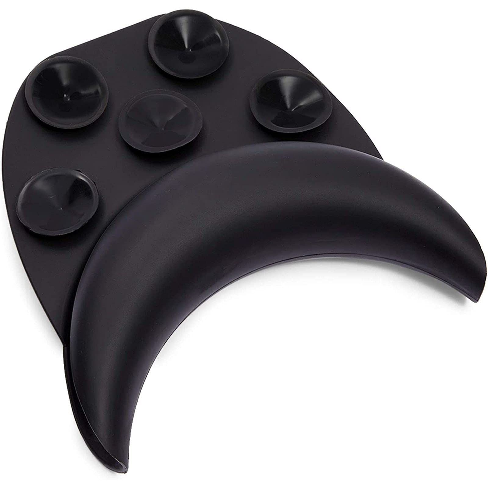 Okuna Outpost Neck Cushion for Hair Salon Shampoo Bowl (Black, 7.5 x 7.5 x 1.5 in)