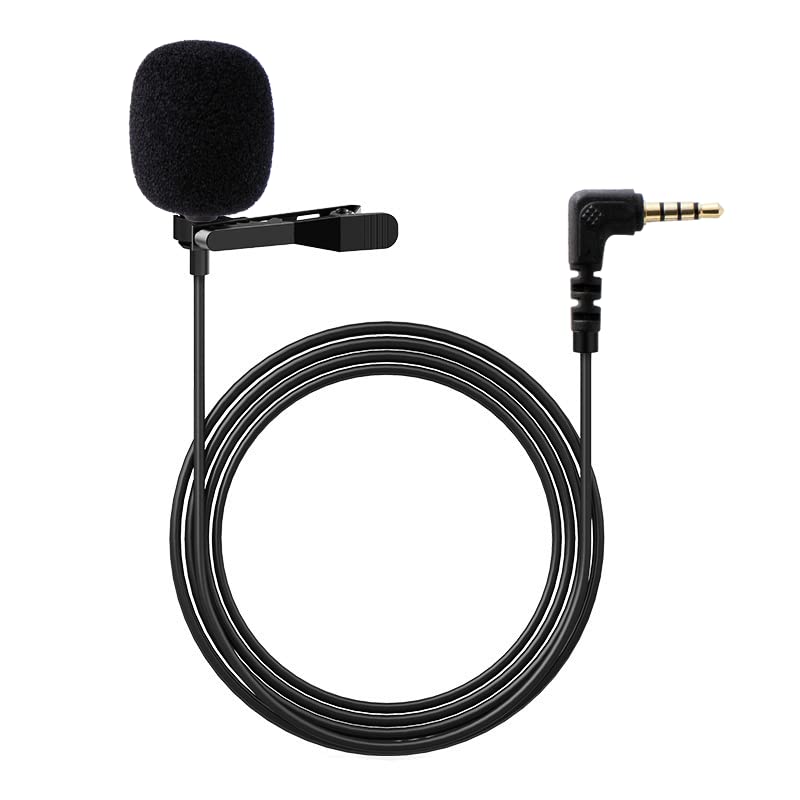 Universal Directional Microphone Set, Mini-mic + Lapel Microphone Directional Mic for Smartphones, Pads, Mac/PC, Audio Recorders etc.