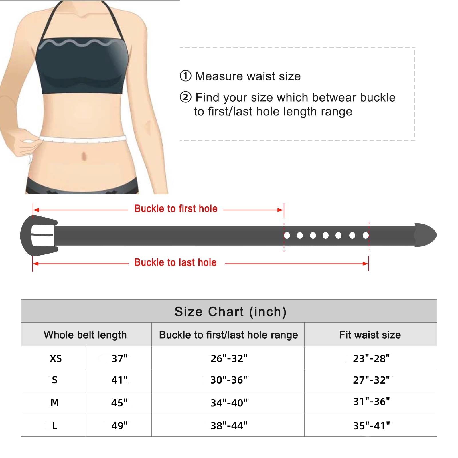 UnFader Pack 3 Women Belts for Jeans Pants, Fashion Gold Buckle Leather Belts