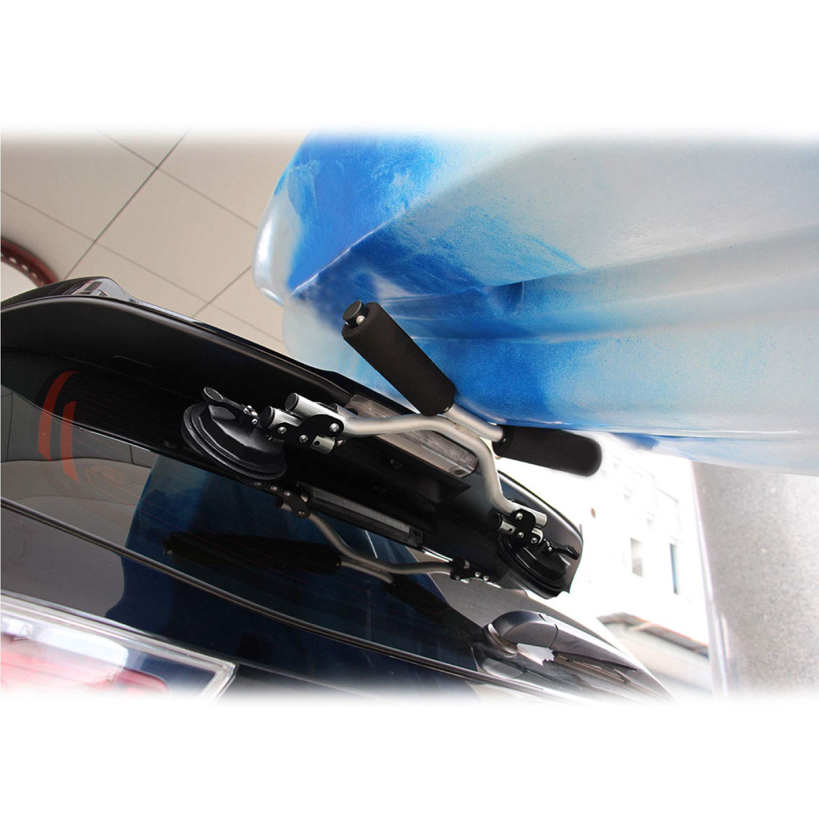Onefeng Sports Kayak Roller with 3 Stronger Suction Cup Boat Roller Assist Loader Help You to Load The Boat to Car Top Easily