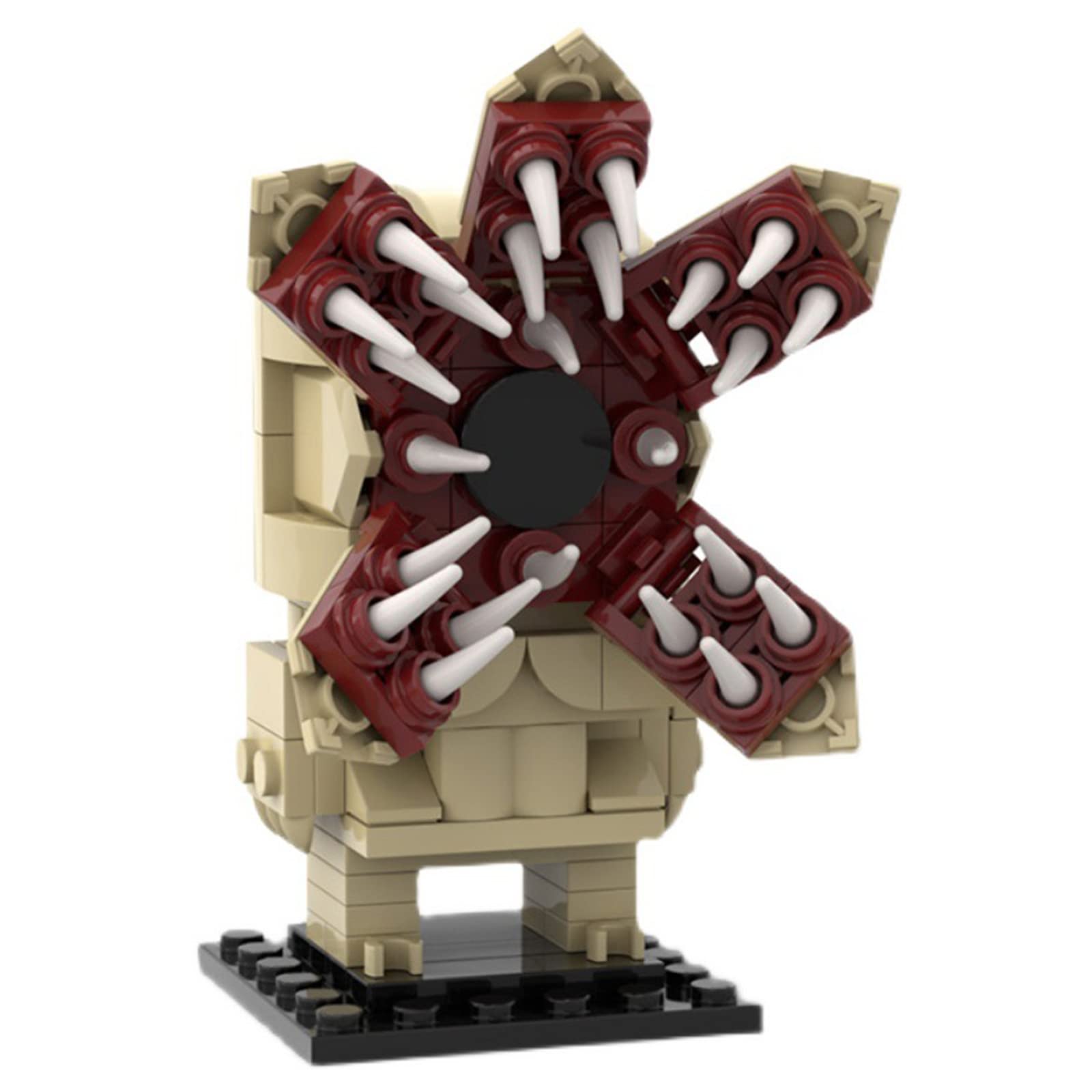 Stranger Things Toys, Demogorgon Building Blocks, Open Mouth Version, Mini Monsters Statues Decor for Desktop, Gifts for Kids (158 pcs)