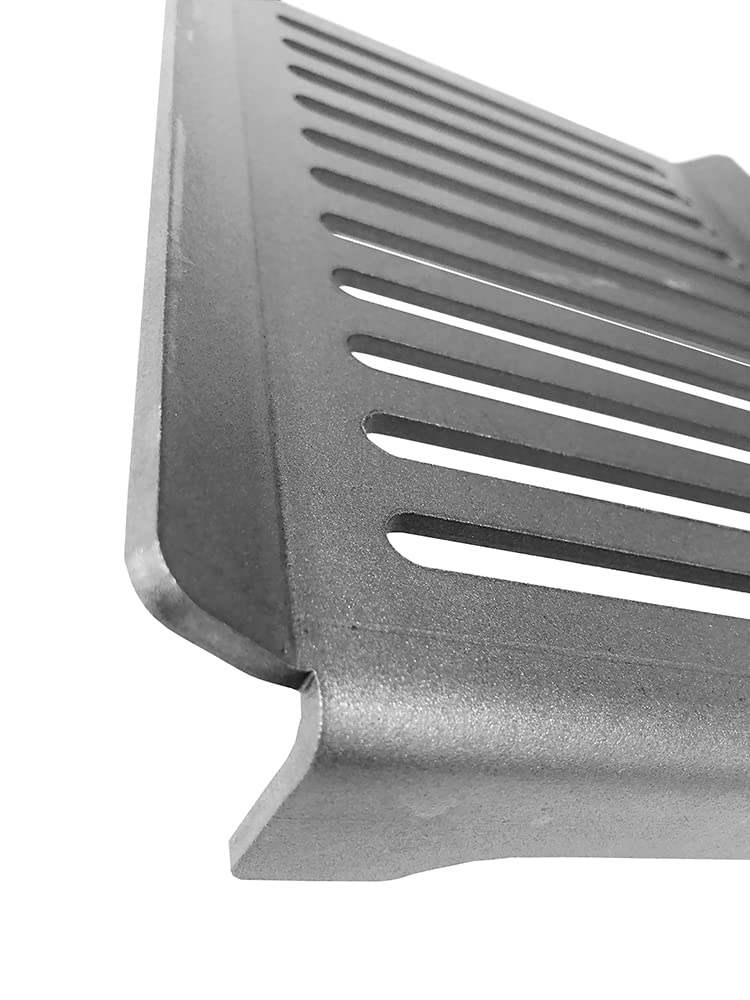 Tuscan Style Grill for small wood ovens -Pure Sandblasted Carbon Steel- Designed by NU2U Products, Made in North America
