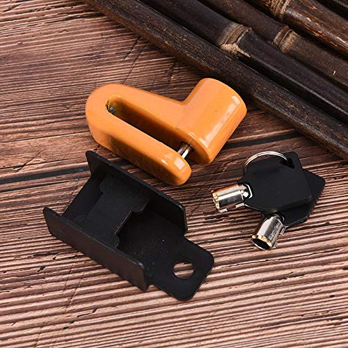 RUKDA Bicycle Lock Motorcycle Lock Security Anti Theft Bicycle Motorbike Motorcycle Disc Brake Lock Theft Protection for Scooter Waterproof Bike Lock