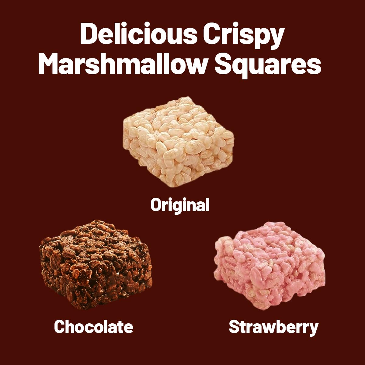 Rice Krispies Treats Crispy Marshmallow Squares Mini's - Veriety pack - 104 Count Gret afor trick or treat
