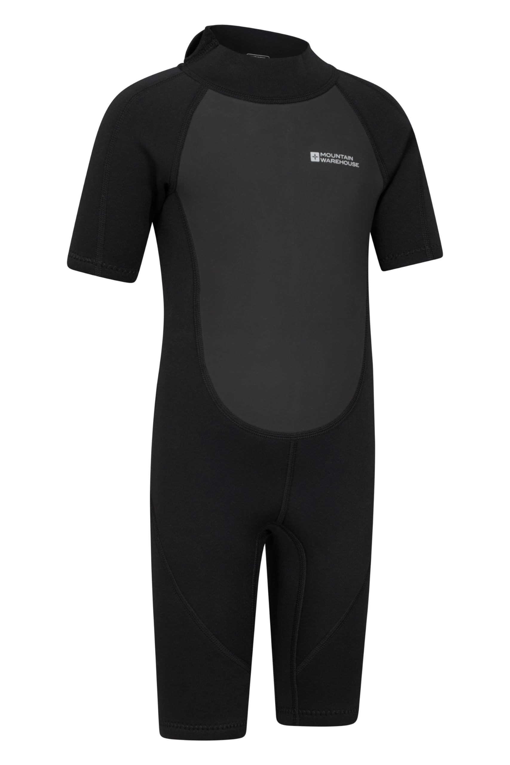Mountain Warehouse Kids Shorty Wetsuit - 2.5mm, Neoprene Wetsuit Green 7-8 Years