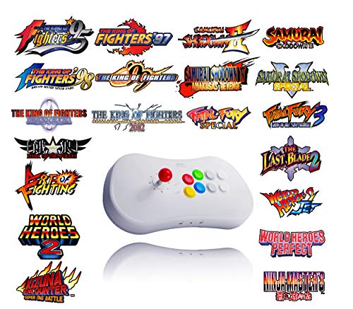 Neogeo Arcade Stick Pro Controller Pack - HDMI and Gamelinq (PS3, PS4, Switch Connectivity) Included - Neo Geo Pocket