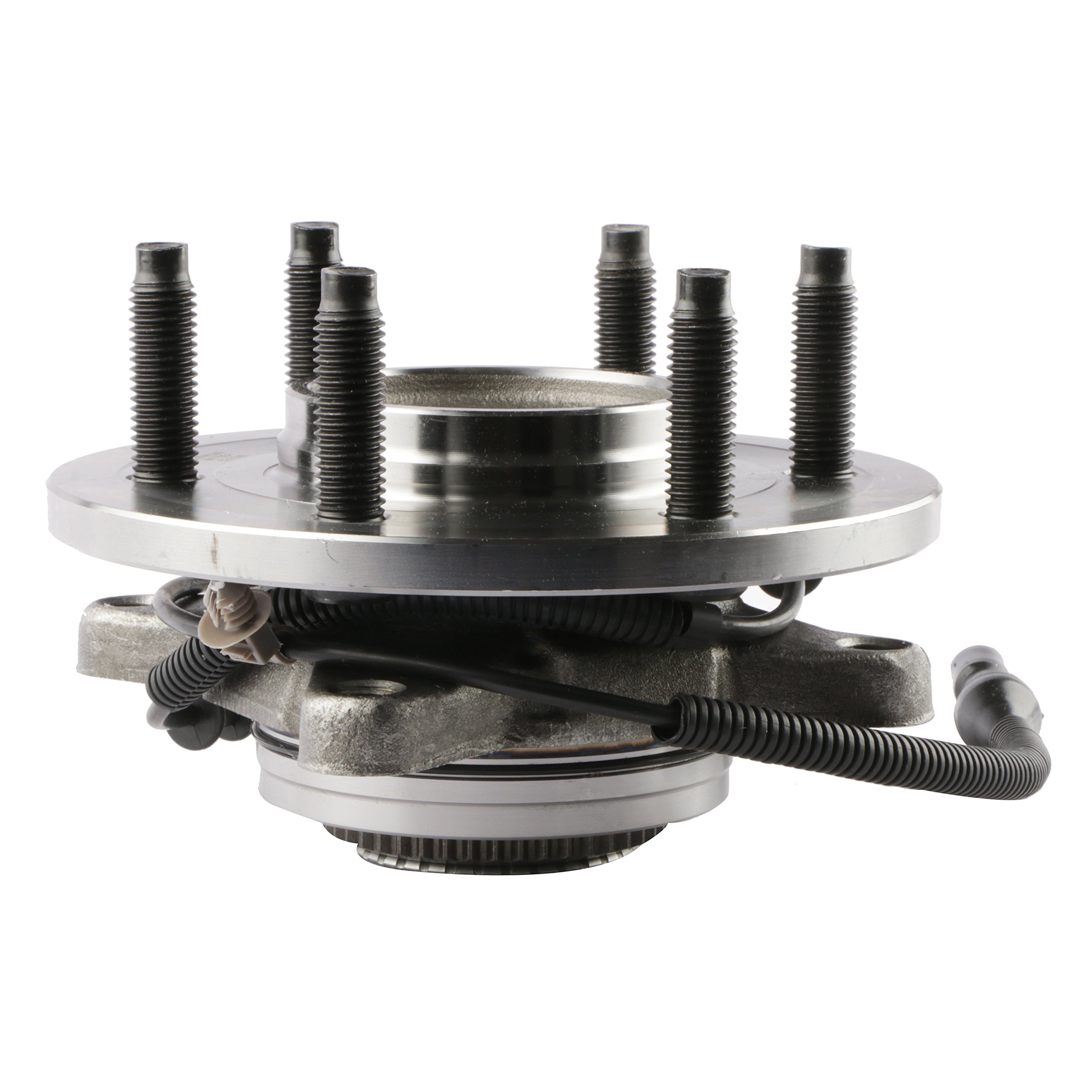 MOSTPLUS Wheel Bearing Hub Front Wheel Hub and Bearing Assembly 515079 Compatible for F-150 Heritage Expedition w/ABS 4WD 4x4 6 Lug