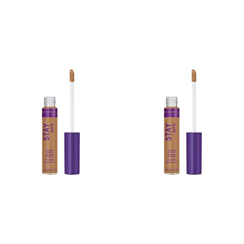 Rimmel Stay Matte Concealer, Honey, 0.23 Fluid Ounce (Pack of 2)