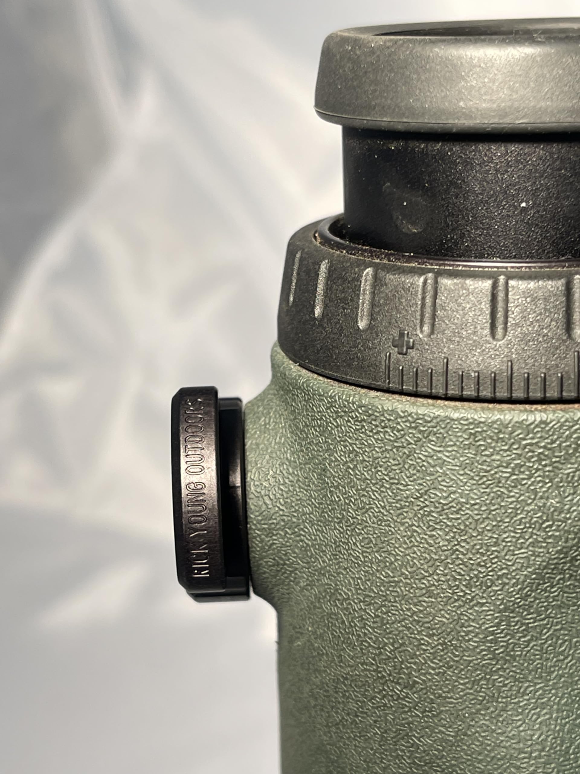 Rick Young Outdoors, Swaro-hub Adapter Designed for Harness to Binocular Connection to fit EL, ELR, and NL binos