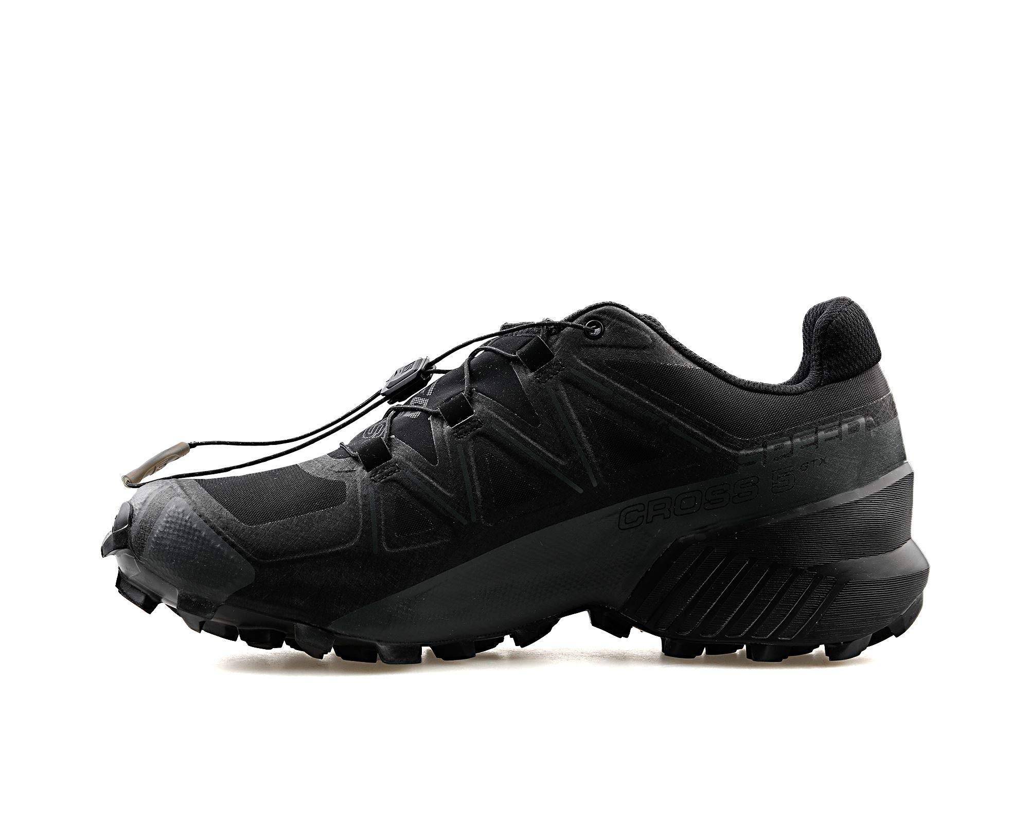 Salomon Speedcross 5 Trail Running Shoes for Men, Crystal Teal/Barrier Reef/Golden Oak, 13