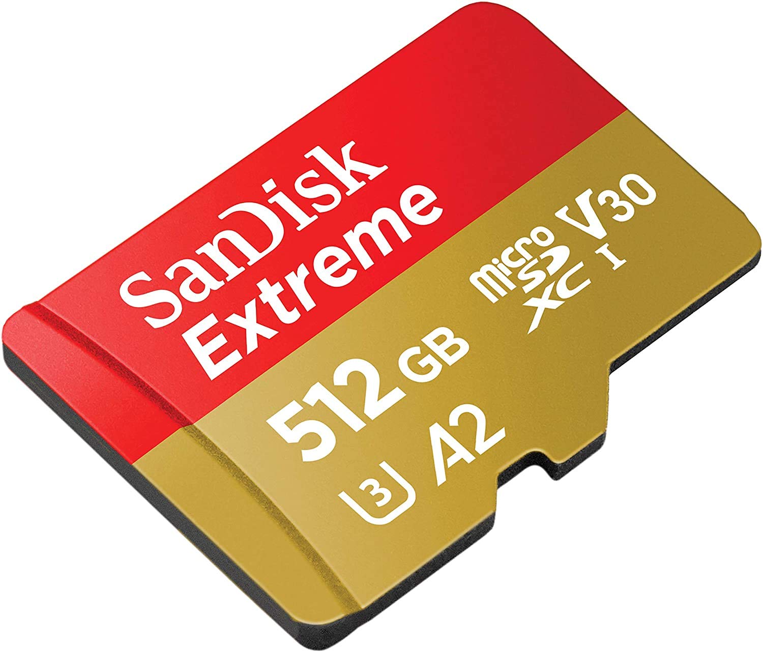 SanDisk Extreme 512GB Micro SD Memory Card for GoPro Works with GoPro Hero 10 Black Camera UHS-1 U3 / V30 A2 4K Class 10 SDSQXAV-512G-GN6MN Bundle with 1 Everything But Stromboli MicroSD Card Reader