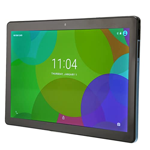 Yunseity 10 Inch IPS HD Tablet, 4G 5G WiFi Calling Tablet, 4GB RAM 256GB ROM PC Tablet, MT6735 8 Core CPU, Dual Stereo Speakers, Great for Gaming Reading Learning (Blue)
