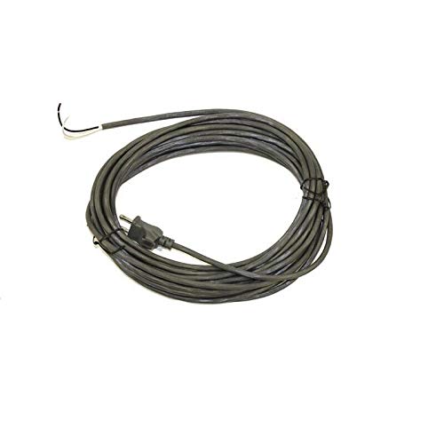 New - 30 Foot Gray Vacuum Power Cord for All Upright Vacuum Cleaner Eureka Bissell Shark Compatible with Dyson