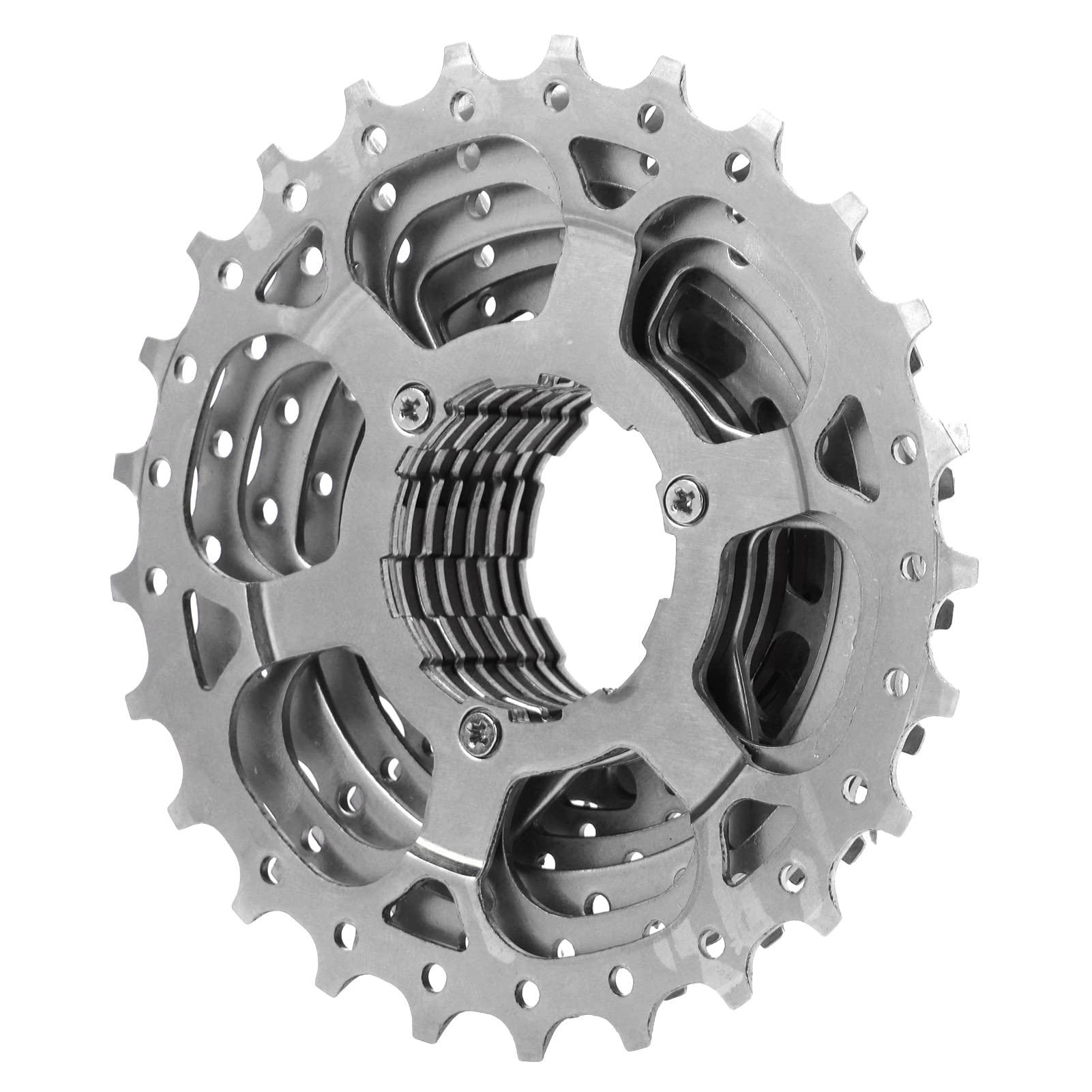 Shanrya Bike Cassette, Wear Resistant 11β25T Lightweight Anti Rust 10 Speed Cassette for Road Bicycle