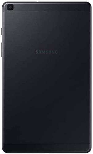 SAMSUNG Galaxy Tab A 8.0" Tablet, Quad Core 2.0Ghz, 32GB, Dual Camera, WiFi, Bluetooth, Android 9.0 Pie, Black, w/CUE 128GB MicroSD Card
