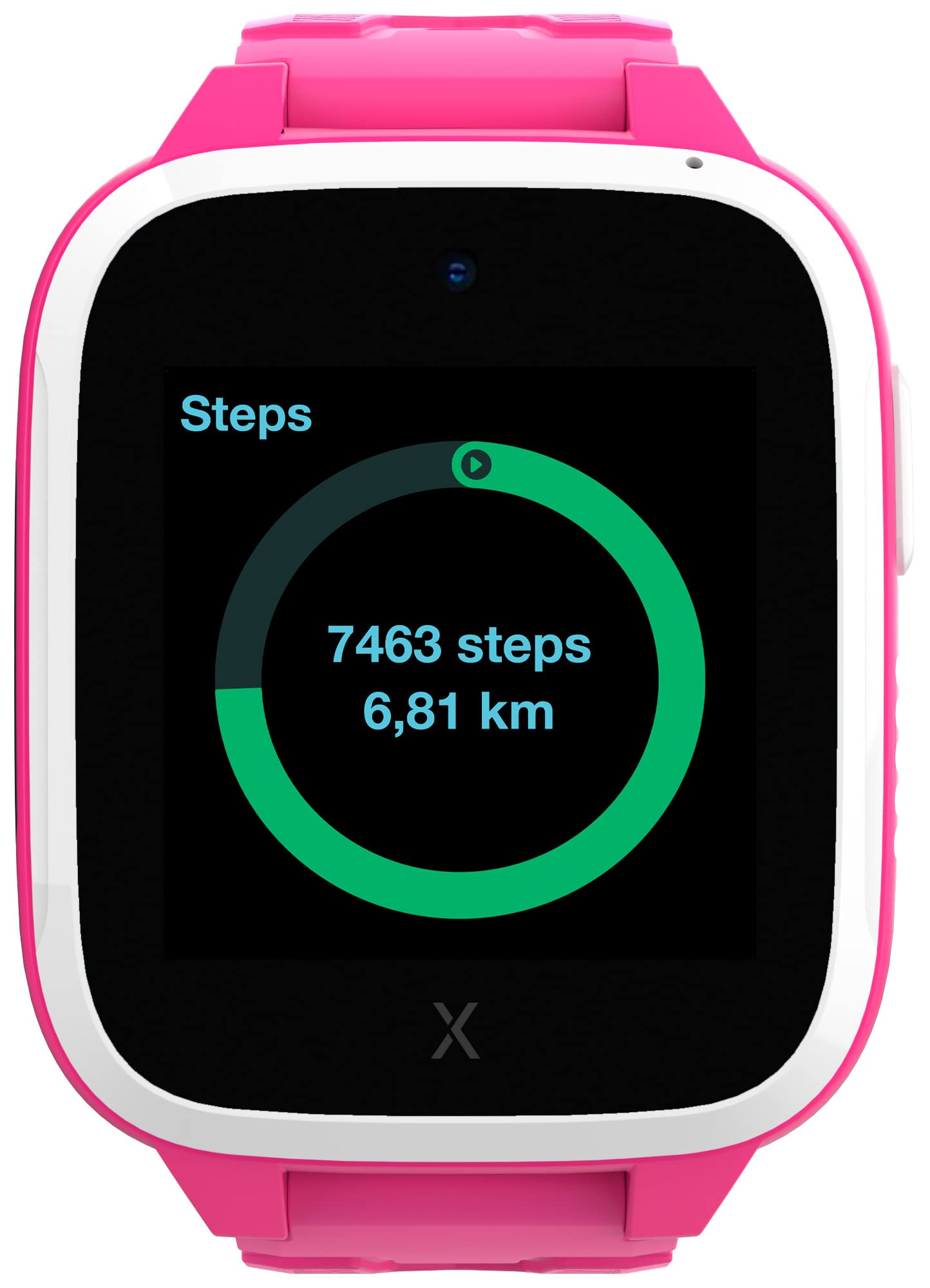 XPLORA XGO 3 - Watch Phone for Children (4G) - Calls, Messages, Kids School Mode, SOS Function, GPS Location, Camera and Pedometer – (Subscription Required) (Pink)