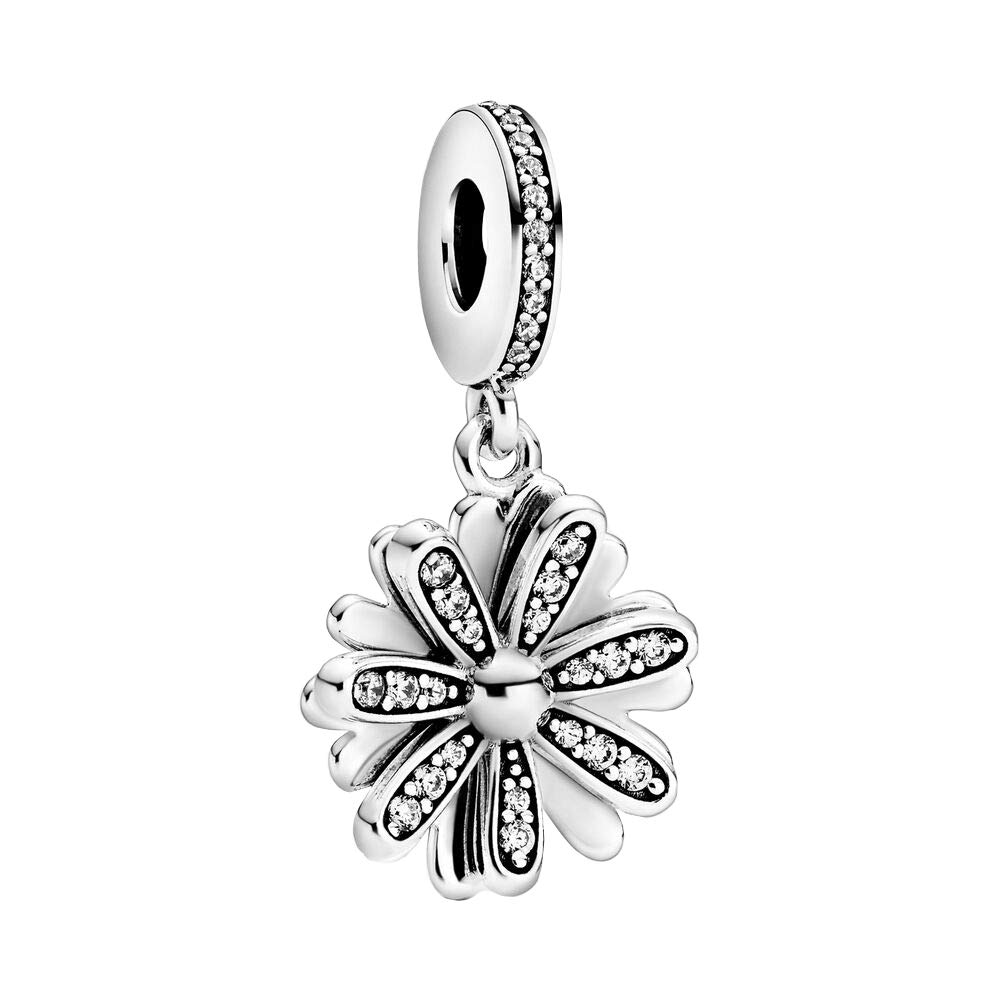PANDORA Sparkling Daisy Flower, Clear CZ