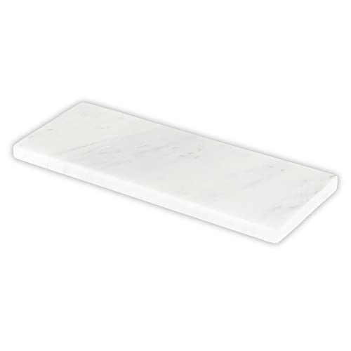 Santa Barbara Design Studio Table Sugar Marble Serving Board, Small, White