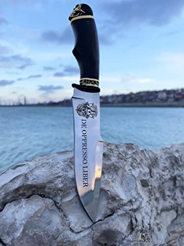 Russian hunting knife "Spetsnaz" .Steel 65*13,hornbeam,brass (Green Berets)