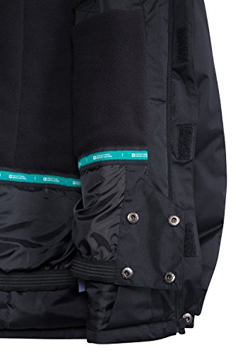 Mountain Warehouse Raptor Kids Ski Jacket, Boys & Girls Snow Coat Charcoal 5-6 Years