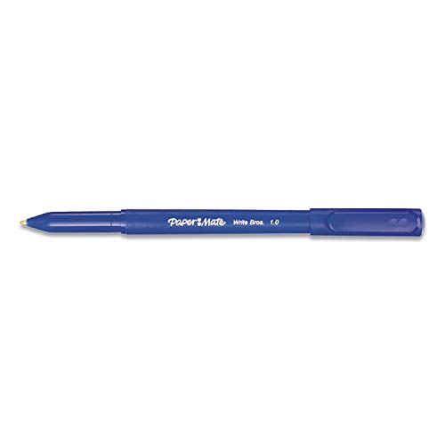 Paper Mate 3311131 Ballpoint Pen, Medium Point, Blue Ink/Blue Barrel