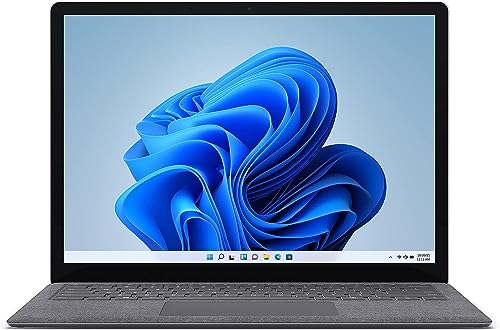 Microsoft Surface Laptop 4 Commercial: Touchscreen Windows Laptop with AMD Ryzen 5 4680U, 16GB RAM, 256GB Removable SSD - Windows 10 Professional (Renewed)