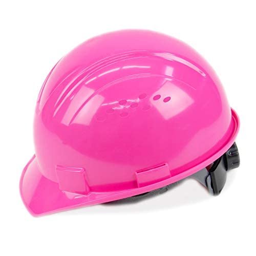 RK-HP14, Hard Hat Cap Style with 4 Point Ratchet Suspension, 1EA (HI VIS Pink)