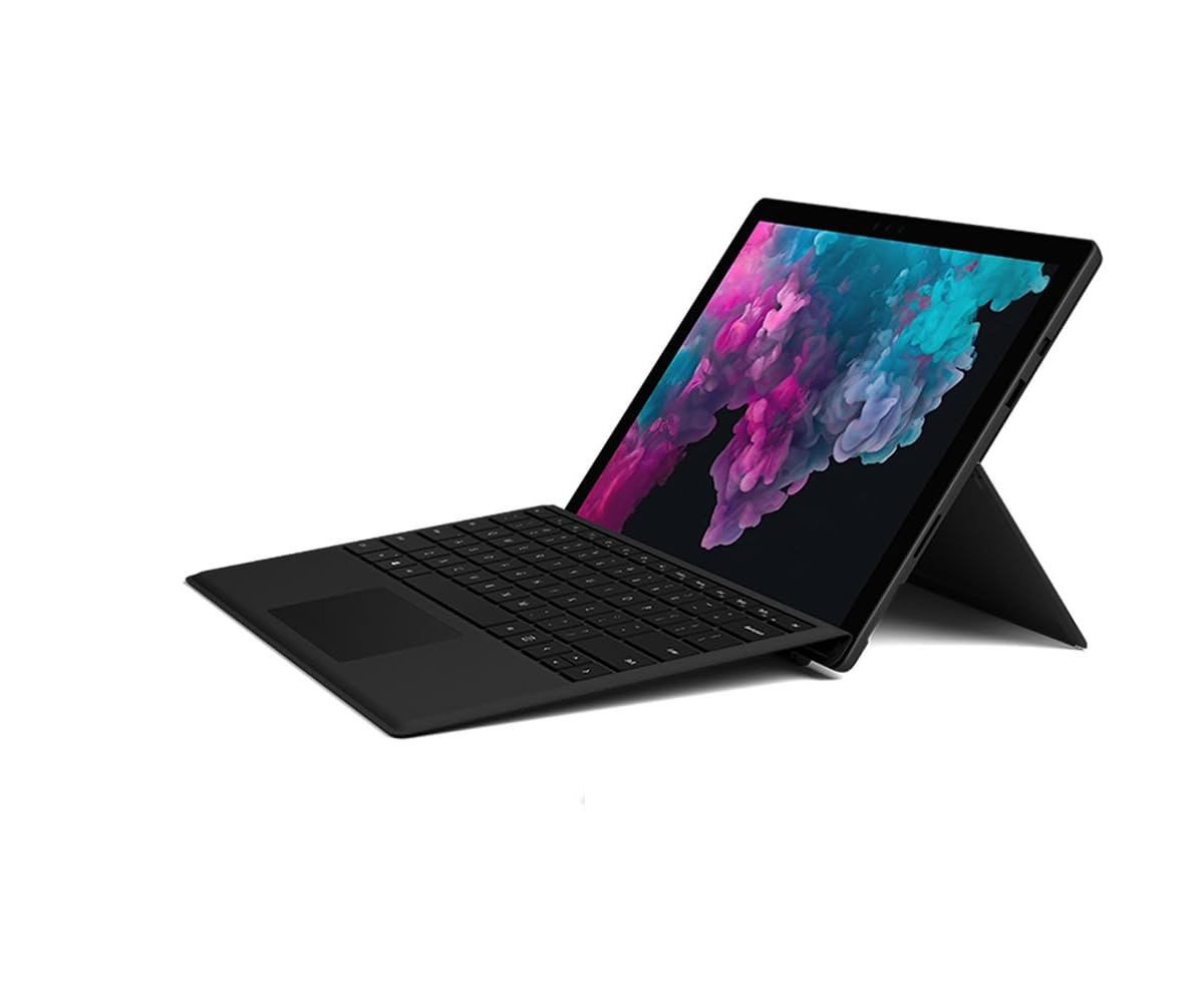 Microsoft Surface Pro 6 12.3” FHD Intel Core i5-8350U 1.7GHz, 8GB RAM, 256GB SSD, Windows 10 Pro 64Bit, CAM, Touch (Renewed)