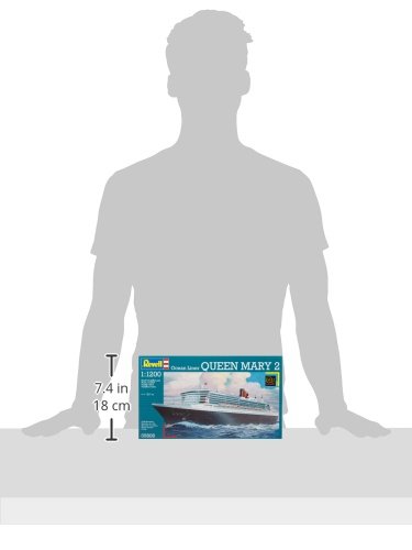 Revell 05808 Queen Mary 2 Cruise Liner - 1:1200 Model Kit