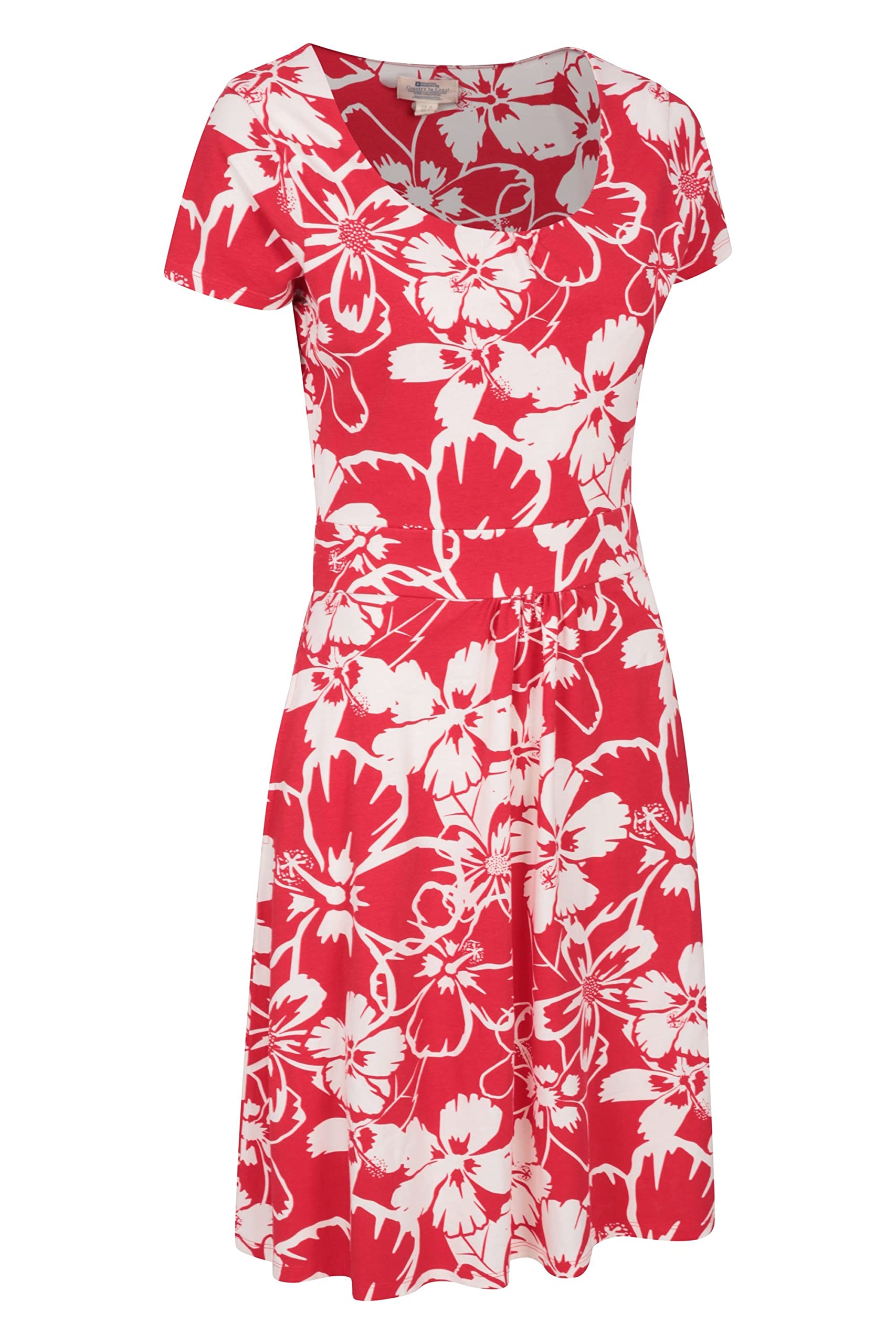 Mountain Warehouse Orchid Patterned Womens UV Dress Red 16
