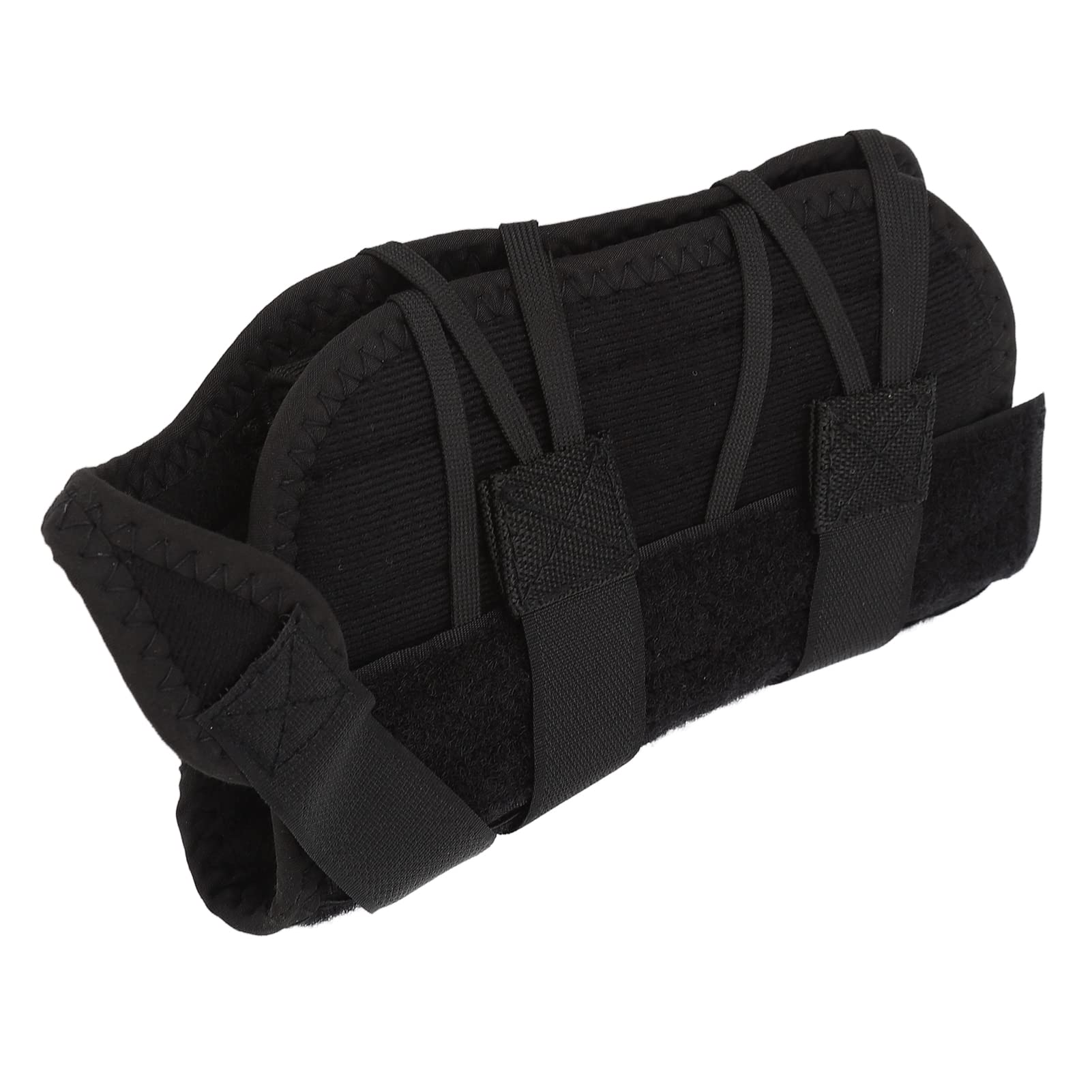 Splint Wrist Brace Support, Hook and Loop Carpal Tunnel Relief Breathable Aluminum Alloy Support Bar Drawstring Wrist Brace for Hand Injuries