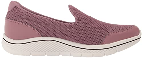 Skechers Women's Arch Walk Relaxed Fit Slip On Golf Shoe Sneaker, Mauve, 5.5